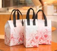 China Insulated Takeaway Disposable Packaging Bags Non Woven Aluminum Foil Tote Single Double Cup for sale
