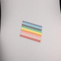 China 25pcs Creative Colorful Biodegradable Paper Straws 20cm Length 6mm For Milk Tea Party for sale