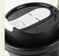 China 8090 Paper Cup Disposable Lid Leak Proof Lid For Hot Drink Milk Tea Coffee for sale