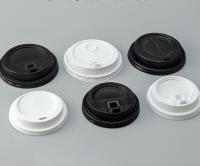 China Single Use Disposable PP Plastic Lid For Milk Tea Coffee Paper Cup for sale