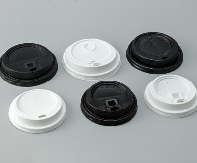 China Single Use Disposable PP Plastic Lid For Milk Tea Coffee Paper Cup for sale