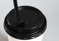 China Single Use Disposable PP Plastic Lid For Milk Tea Coffee Paper Cup for sale
