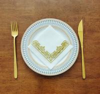 China Lint Free Custom Logo Disposable White Napkins For Hotels Restaurants for sale