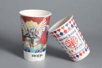 China Double Wall Kraft Paper Cups Insulated Anti Scald Disposable Coffee Milk Tea Cups Eco Friendly Biodegradable for sale