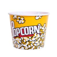 China Creative Popcorn Plastic Bucket Food-Grade Multi-Purpose Cinema/Party/Retail Custom Printed for sale