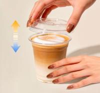 China Food Grade PET Universal Drinking Cup for Milk Tea American Coffee Juices and More for sale