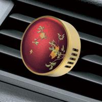 China Aluminum Alloy Car Vent Diffuser Clip Solid Fragrance Deodorizer for sale