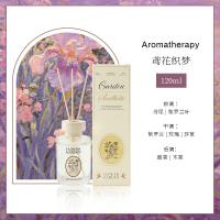 China French Garden Reed Diffuser Gift Set Luxury Scented Oil for Bedroom Odor Eliminator for Bathroom Home Decor Aroma Kit for sale