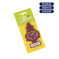 China Single Pack Car Fragrance Card Long Lasting Freshener Odor Remover Custom Logo for sale