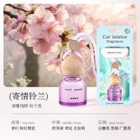 China Liquid Mineral Oil Car Fragrance Hanging Bottle Long Lasting Pleasant Aroma for sale