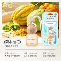 China Liquid Mineral Oil Car Fragrance Hanging Bottle Long Lasting Pleasant Aroma for sale
