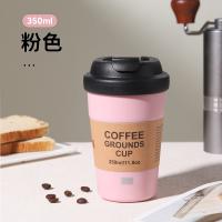 China Double Wall Insulated Coffee Cup Vacuum Thermal Travel Mug Leakproof Portable Tumbler for sale