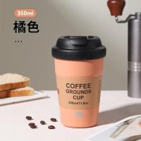China Double Wall Insulated Coffee Cup Vacuum Thermal Travel Mug Leakproof Portable Tumbler for sale