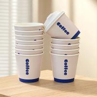 China Double-Layer Food-Grade Insulated Disposable Hot Cups for Hot Drinks Certified for sale