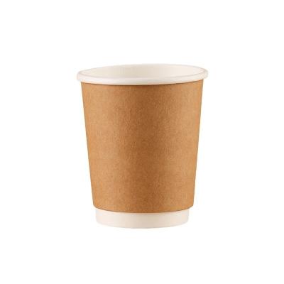 China Double-Wall Paper Coffee Cup  Integrated Insulation & Leak-Proof Food-Grade for sale