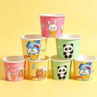 China Factory Direct Ice Cream Bowls PLA Coated Freeze Proof Custom Print Low MOQ for sale