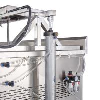 China 125kw Automatic Frying Machine 300L Gas Fryer Machine Stainless Steel for sale