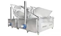 China Kitchen Snack Food Automatic Frying Machine Commercial Production Line for sale