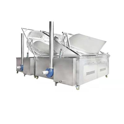 China Kitchen Snack Food Automatic Frying Machine Commercial Production Line for sale