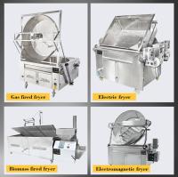 China Safe Industrial Automatic Frying Machine Lifting Or Discharging Basket for sale