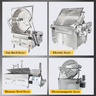 China Safe Industrial Automatic Frying Machine Lifting Or Discharging Basket for sale