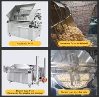 China Fully Automatic Fryer Machine Commercial Energy Saving 600L Oil Capacity for sale