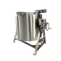 China Semi Automatic Frying Machine Discharging Stew Machine For Meat for sale