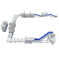 China Customized Fully Automatic Potato Chips Production Line Washing/Frying/Packing French Fries Potato Crisp Making Machine for sale