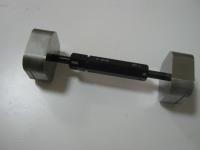 China 90mm Metal Steel CNC Machining Parts Blackening Q345B Inspection Tool for sale