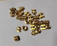 China Lathe CNC Turning Brass Parts Polishing 5 Axis Machined Parts SGS for sale