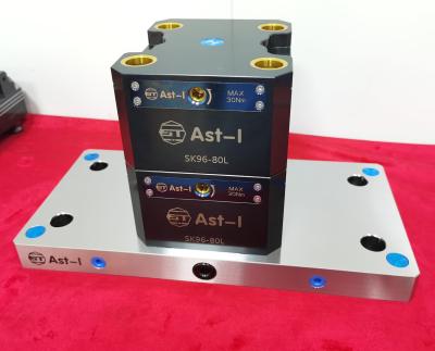China AST Hardened Steel Axis Fixtures for 3/4/5 Axis CNC Working and 4 Bolts Accessories for sale
