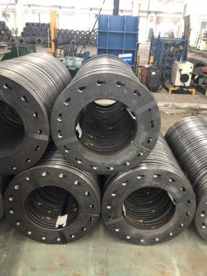 China Precast Prestressed Concrete Pile End Plate Flange Q235 SS400 OD300-1200mm for sale
