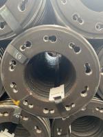 China Q235B Steel Blank Concrete Pile End Plate Flange D300-D1200 12-22mm for sale
