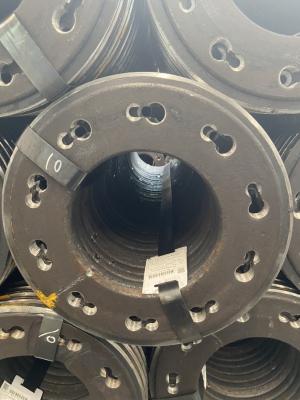 China 600mm Concrete Pile End Plate Joint Plate Q235B 20mm Thickness for Spun Pile for sale