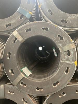 China Prestressed Concrete Spun Pile End Plate D300x180x12mm 6 Holes 7.1mm Q235B for sale