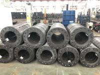 China Q235 PHC Concrete Pile End Plate D300-D600 Joint Plate Hot Rolled Carbon Steel for sale