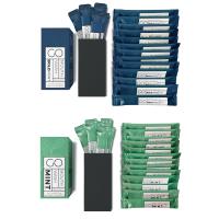 China 40-Count Travel Mouthwash Packets - 11ml Alcohol-Free Dual Mint Formula for Fresh Breath for sale