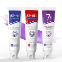China SP-6 Hydroxyapatite Toothpaste Set - 3 Tubes 4.23oz Each, RDA <70 Non-Abrasive Whitening with 6 Probiotics for sale