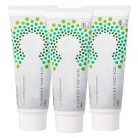 China 3PCS ADA Approved Mint Fluoride Toothpaste Gel with 0.24% Sodium Fluoride for Cavity Prevention and Plaque Control for sale