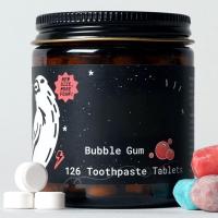 China Nano Hydroxyapatite Toothpaste Tablets Bubble Gum Flavor 126 Count - Fluoride-Free & Plastic-Free for sale