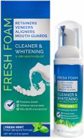 China 50ml Aligner Cleaner Whitening Foam with 3% Hydrogen Peroxide for Dental Appliances - Mint Flavor for sale