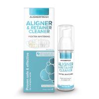 China Foam Whitening Toothpaste Cleaner for Clear Aligners and Retainers 50ml with 20% Enhanced Whitening Power for sale