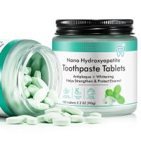China 150pcs Nano Hydroxyapatite Toothpaste Tablets Fluoride Free for Teeth Strengthening and Whitening for sale