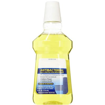 China Antibacterial Mouthwash 24 oz 5-Pack with CPC Formula for Plaque Removal and Gingivitis Prevention for sale