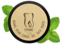 China 3.5oz Organic Vegan Fluoride-Free Tooth Powder with Peppermint Flavor - 6 Month Supply Natural Whitening for sale