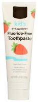 China Kid's Fluoride Free Toothpaste Strawberry Flavor 4.2 oz - Natural Tartar Fighting Formula for sale