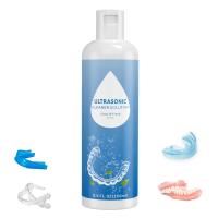 China 8.5 oz Ultrasonic Retainer Cleaner Solution - Plant-Based Formula for Dental Appliances & Jewelry for sale
