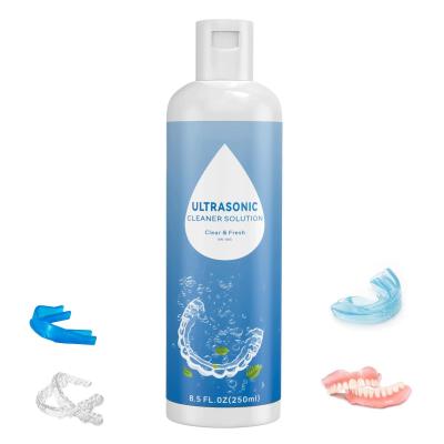 China 8.5 oz Ultrasonic Retainer Cleaner Solution - Plant-Based Formula for Dental Appliances & Jewelry for sale