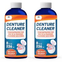 China 16oz Ultrasonic Denture Cleaner Solution - Multi-Enzymatic Formula for Stain & Plaque Removal for sale
