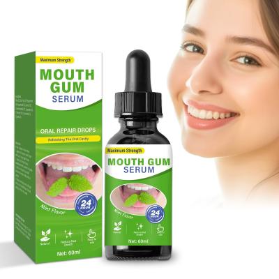 China 60ml Natural Essential Oil Oral Care Solution - Alcohol-Free Formula for Daily Gum Health Support for sale
